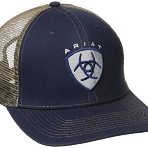 ARIAT Men's Navy Center Logo, One Size