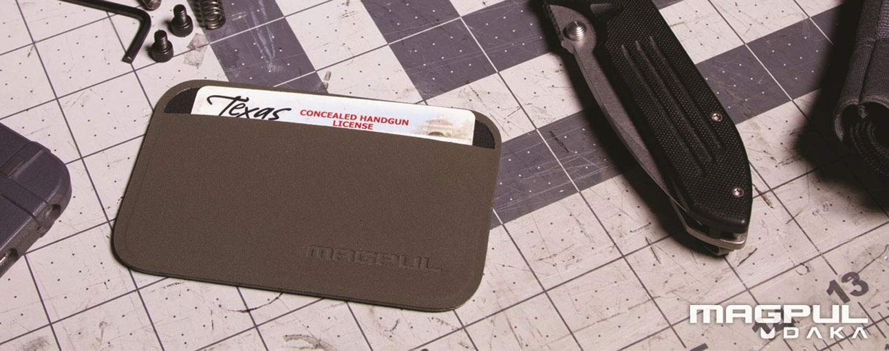 Magpul Industries Magpul Daka Essential Wallet Od Daka, Wallet, Olive Drab Green, 4.13" X 2.75", Polymer