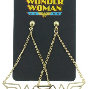 DC Comics Wonder Woman Dangle Earrings