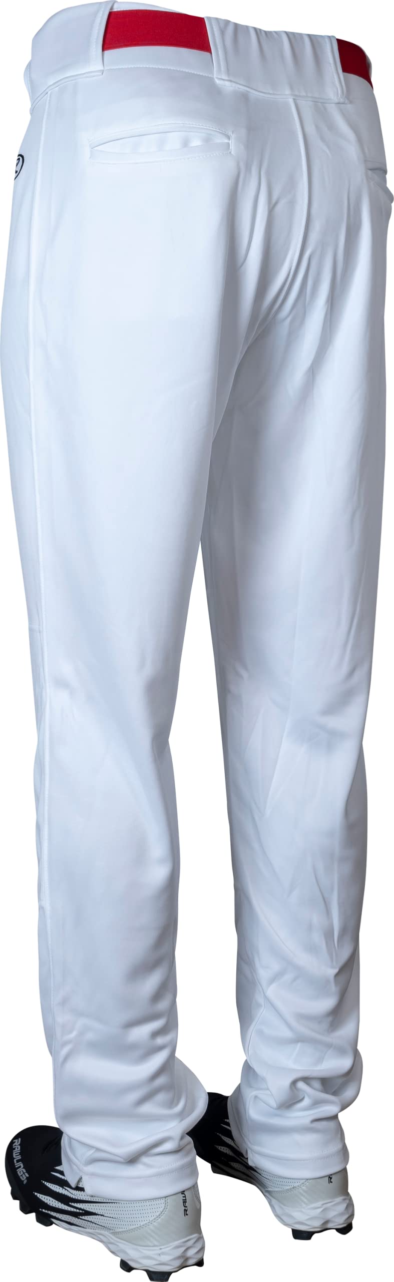 Rawlings | LAUNCH SERIES Full Length Baseball Pants | Adult Large | White