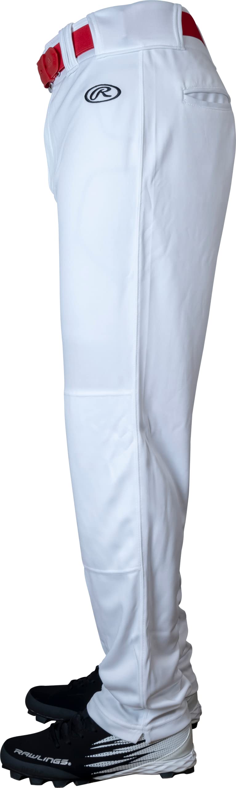 Rawlings | LAUNCH SERIES Full Length Baseball Pants | Adult Large | White