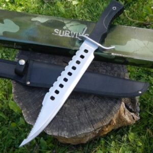 Snake Eye Tactical Fix Blade Rambo Style Survival Hunting Knife