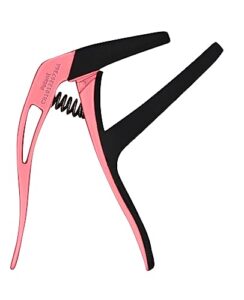 golden gate gc-50pk acoustic guitar capo - pink