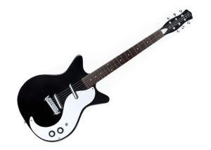 danelectro '59m nos+ electric guitar (black)