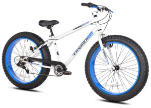 takara nobu fat 26" bike, 17.25"/one size, white/blue