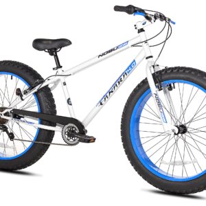 Takara Nobu Fat 26" Bike, 17.25"/One Size, White/Blue