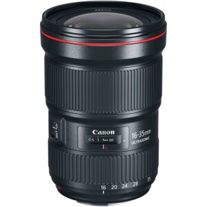 canon ef 16–35mm f/2.8l iii usm lens, black (0573c002)