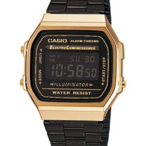 Casio Collection Unisex Adults Watch A168WG, Multicolored, standard size, Bracelet