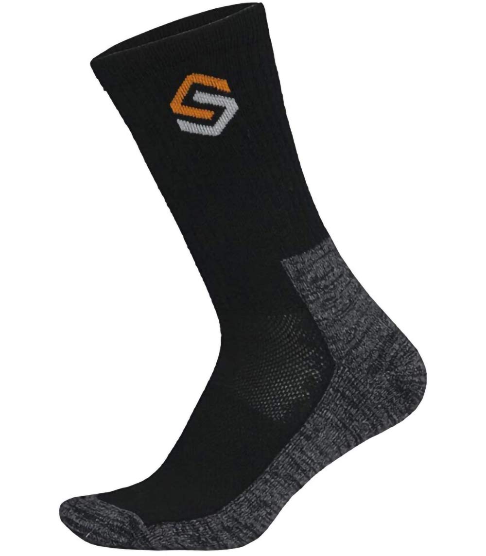 ScentLok Men's Everyday Socks (Black, Medium)