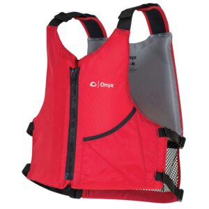 onyx 121900-100-004-17 universal paddle vest - red