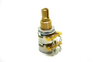 cts 250k balance-blend detent dual gang audio potentiometer