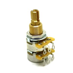 CTS 250K Balance-Blend Detent Dual Gang Audio Potentiometer