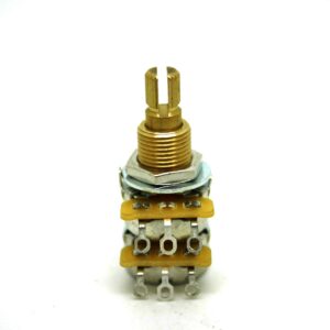 CTS 250K Balance-Blend Detent Dual Gang Audio Potentiometer