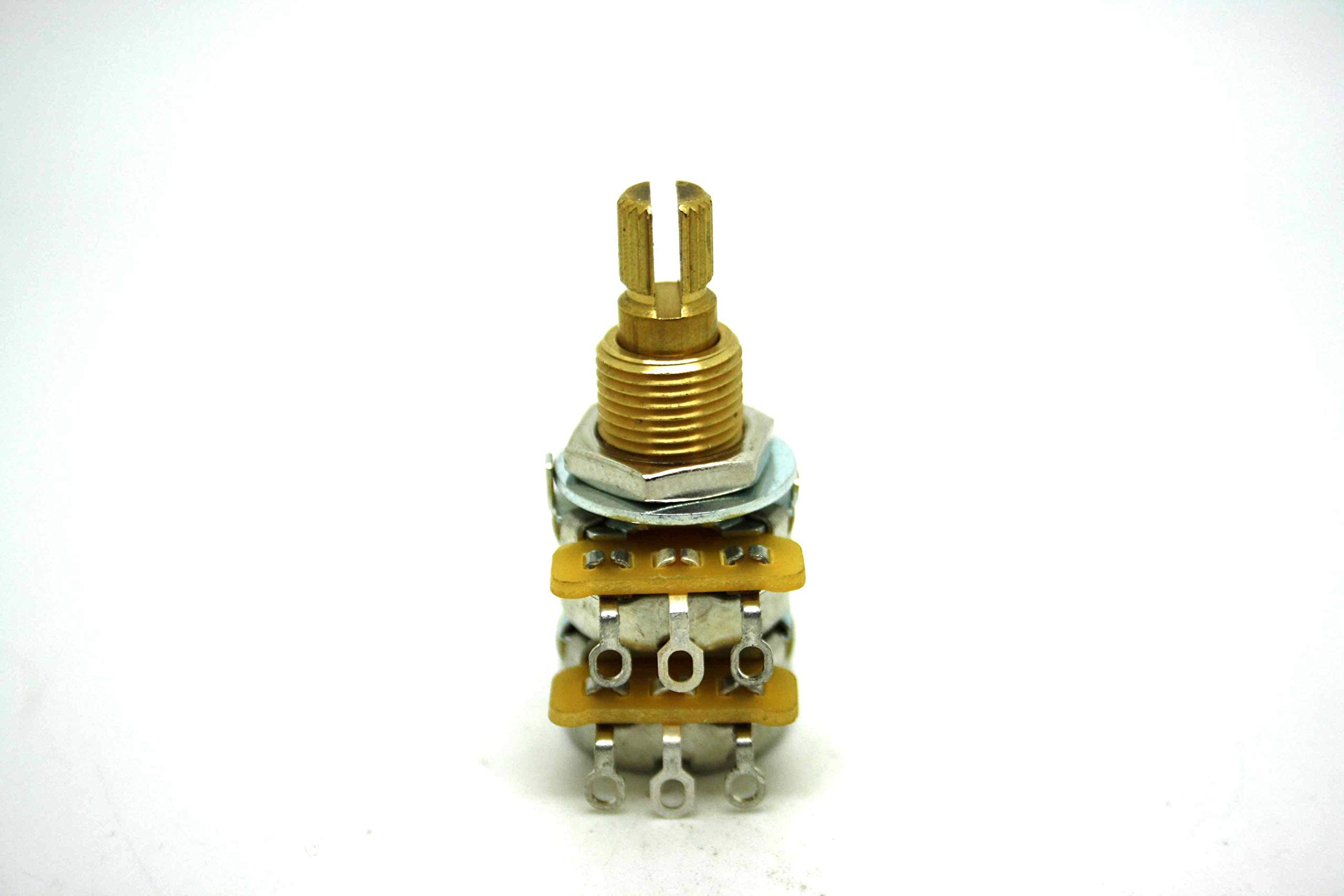 CTS 250K Balance-Blend Detent Dual Gang Audio Potentiometer