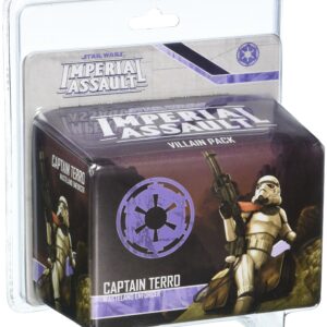 Star Wars Imperial Assault Board Game Captain Terro VILLAIN PACK - Epic Sci-Fi Miniatures Strategy Game for Kids and Adults, Ages 14+, 1-5 Players, 1-2 Hour Playtime, Made by Fantasy Flight Games