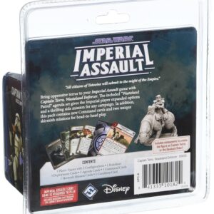 Star Wars Imperial Assault Board Game Captain Terro VILLAIN PACK - Epic Sci-Fi Miniatures Strategy Game for Kids and Adults, Ages 14+, 1-5 Players, 1-2 Hour Playtime, Made by Fantasy Flight Games