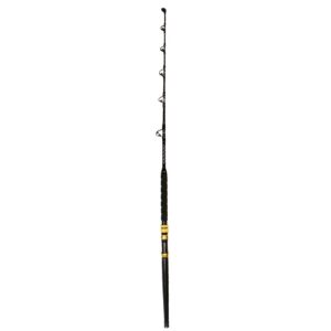 Xcaliber Marine Pair of 6' 50-80 LB PRO Tournament Series Saltwater TROLLING RODS Includes Bent and Straight Butt