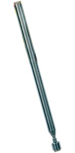 hillman 542007 telescoping pick-up magnet, extends 25", liftsup to 1.3 lbs,white