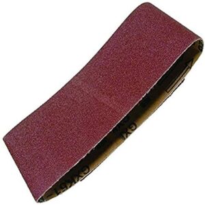 3x24" sanding belts aluminium oxide 40/80/120 grits sander for makita porter cable, bosch (15x (40/80/120 5 ea))