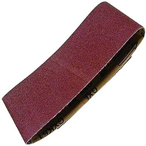 3x24" Sanding Belts Aluminium Oxide 40/80/120 Grits Sander for Makita Porter cable, Bosch (15x (40/80/120 5 ea))