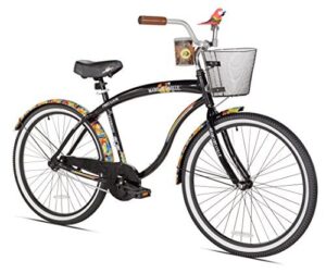 margaritaville first look men's beach cruiser bike, 26-inch