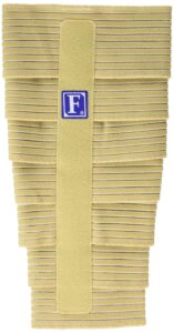 farrowwrap classic legpiece, tan with compression sock, bsn jobst farrowmed (tall, small)