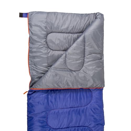 Stansport Explorer 4 Lb.-33 in X 75 in Rectangular Sleeping Bag , Blue