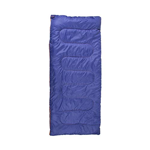 Stansport Redwood Rectangular 30" x 75" Sleeping Bag, Blue,Dark Green