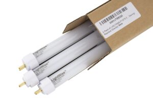 lightwise lwl7w40-f13t5 21" direct replacement led tube, 7-watt, white, 4000k, retrofit 13w t5 fluorescent tube of your uncder-cabinet lights 50% energy saving, replace directly set of 3