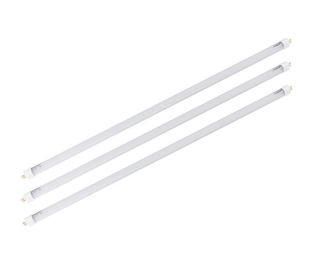 Lightwise LWL7W40-F13T5 21" Direct Replacement Led Tube, 7-Watt, White, 4000K, Retrofit 13W T5 Fluorescent Tube of your Uncder-Cabinet Lights 50% Energy Saving, Replace Directly Set of 3