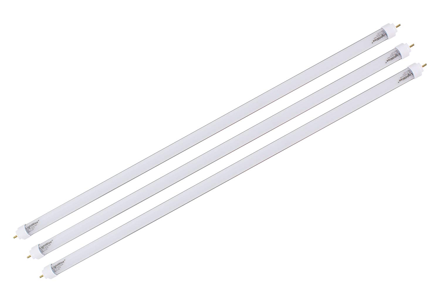 Lightwise LWL7W40-F13T5 21" Direct Replacement Led Tube, 7-Watt, White, 4000K, Retrofit 13W T5 Fluorescent Tube of your Uncder-Cabinet Lights 50% Energy Saving, Replace Directly Set of 3