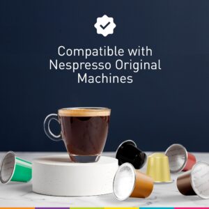 Bestpresso Coffee for Nespresso Original Machine 120 pods Genuine Espresso Ristretto Blend(High Intensity), Pods Compatible with Nespresso Original