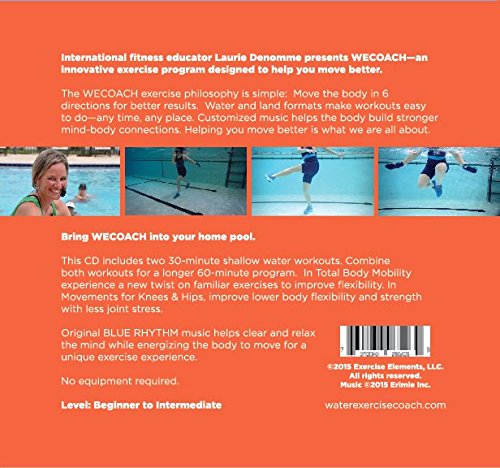 2 Water Workouts: Total Body Mobility and Movements for Knees and Hips Audio CD