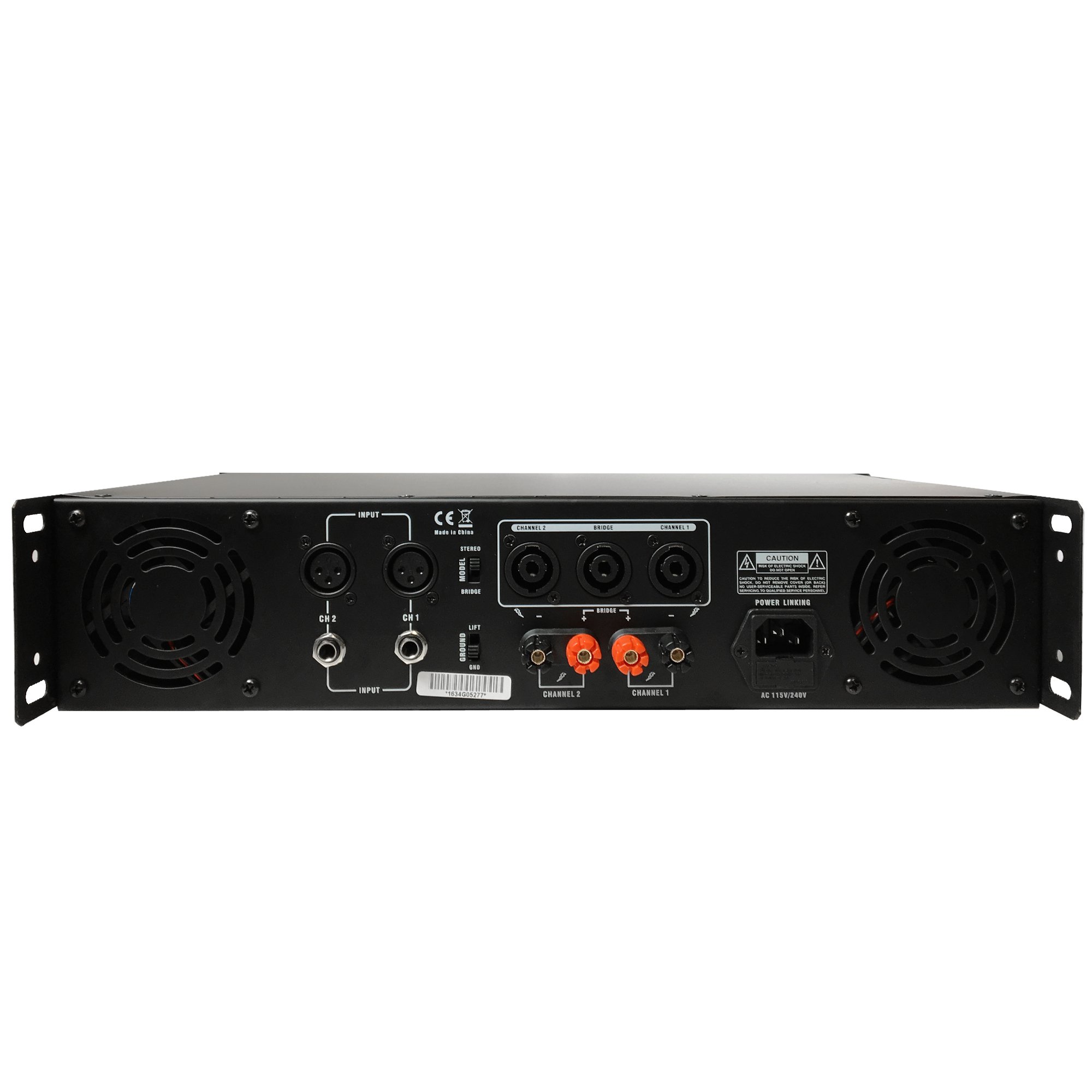 Gemini GPA-4800 4000W Professional DJ Power Amplifier