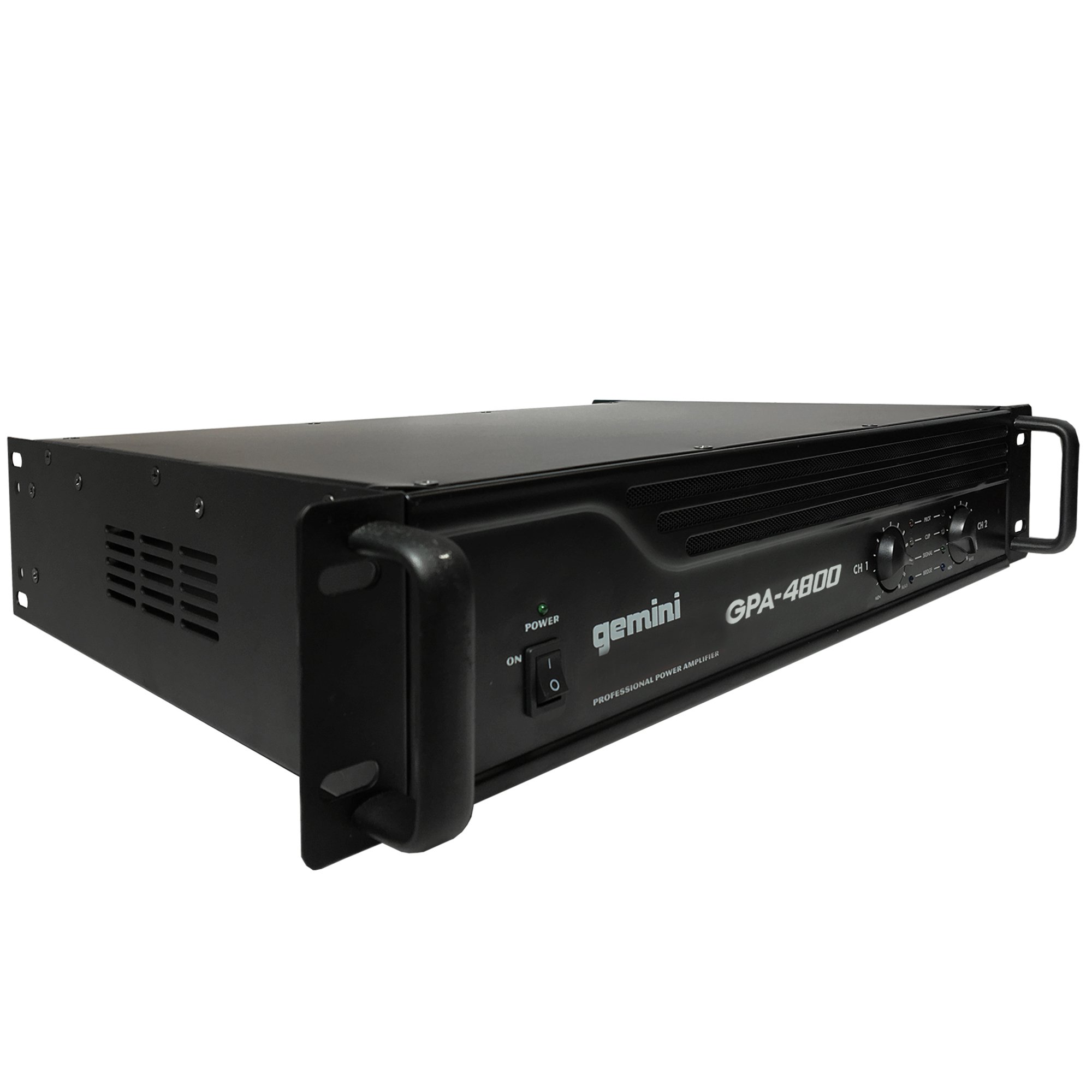 Gemini GPA-4800 4000W Professional DJ Power Amplifier