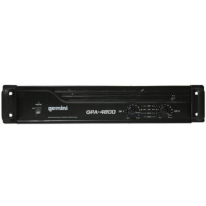 Gemini GPA-4800 4000W Professional DJ Power Amplifier