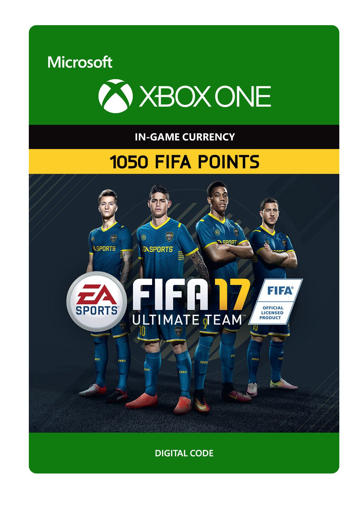 FIFA 17 Ultimate Team FIFA Points 1050 - Xbox One Digital Code