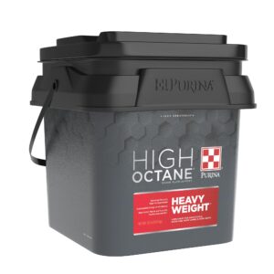 purina animal nutrition high octane heavy weight topdress