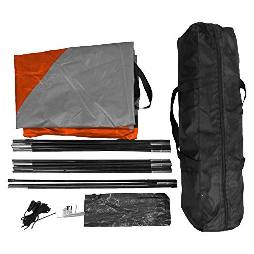 OSAGE RIVER Glades 4-Person Tent - Orange/Titanium