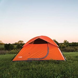 OSAGE RIVER Glades 4-Person Tent - Orange/Titanium