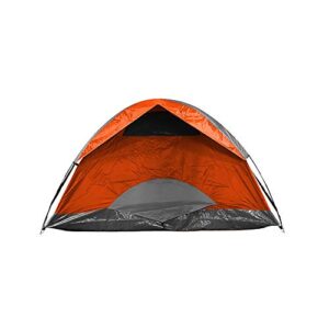 OSAGE RIVER Glades 4-Person Tent - Orange/Titanium