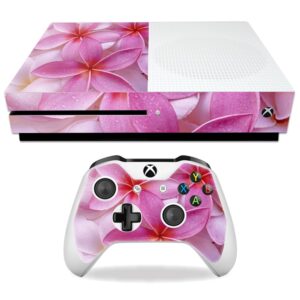 mightyskins skin compatible with microsoft xbox one s - flowers | protective, durable, and unique vinyl decal wrap cover | easy to apply, remove, and change styles | made in the usa