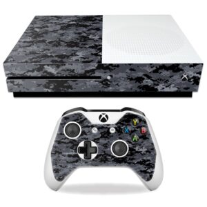 mightyskins skin compatible with microsoft xbox one s - digital camo | protective, durable, and unique vinyl decal wrap cover | easy to apply, remove, and change styles | made in the usa