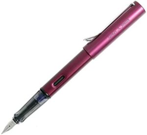 engraved / personalized lamy al-star pen collection (medium, purple)