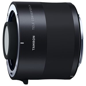 tamron tc-x20 2x teleconverter lens for canon mount - black