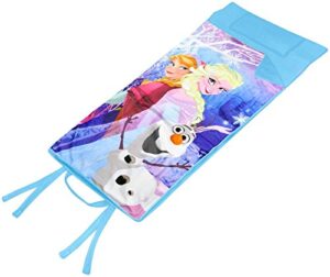 disney frozen memory foam nap mat furniture blue 40"x26"