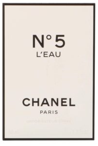 chanel n°5 l'eau eau de toilette spray for women, 1.7 ounce