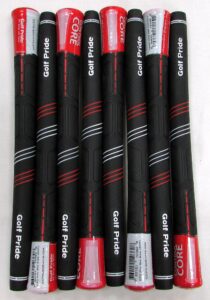 8 golf pride cp2 pro standard black & red grips - 18080