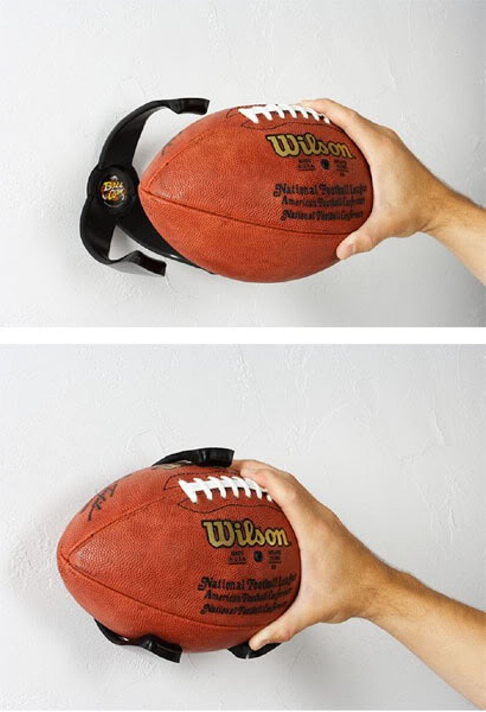 1 X Football Ball Claw (Black) (6.5H x 6.5W x 5.5D) by Ball Claw