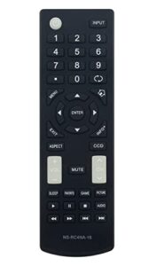 ns-rc4na-16 replaced remote fit for insignia tv ns-19d220mx16 ns19d220mx16 ns-19d220na16 ns19d220na16 ns-24d220mx16 ns24d220mx16 ns-24d220na16 ns24d220na16 ns24d420na16 ns-24d420na16